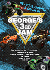Monster Jam customizable invite template boy | instant download | Share ...